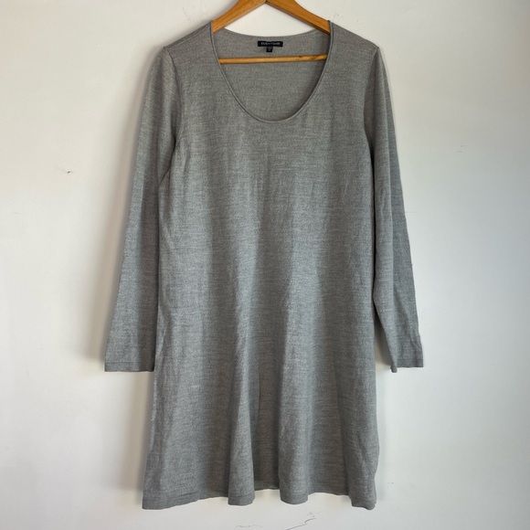 Eileen Fisher | Dresses | Eileen Fisher Womens Merino Wool Long Sleeves ...